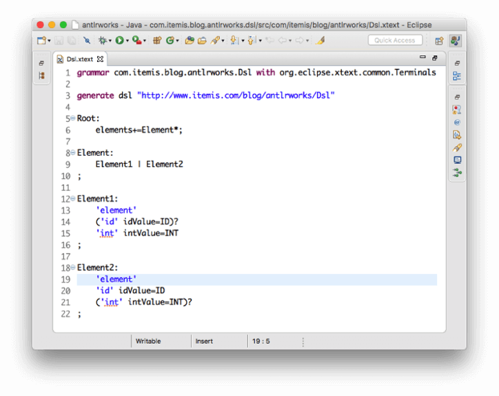 Debugging Xtext grammars – what to do when your language is ambiguous