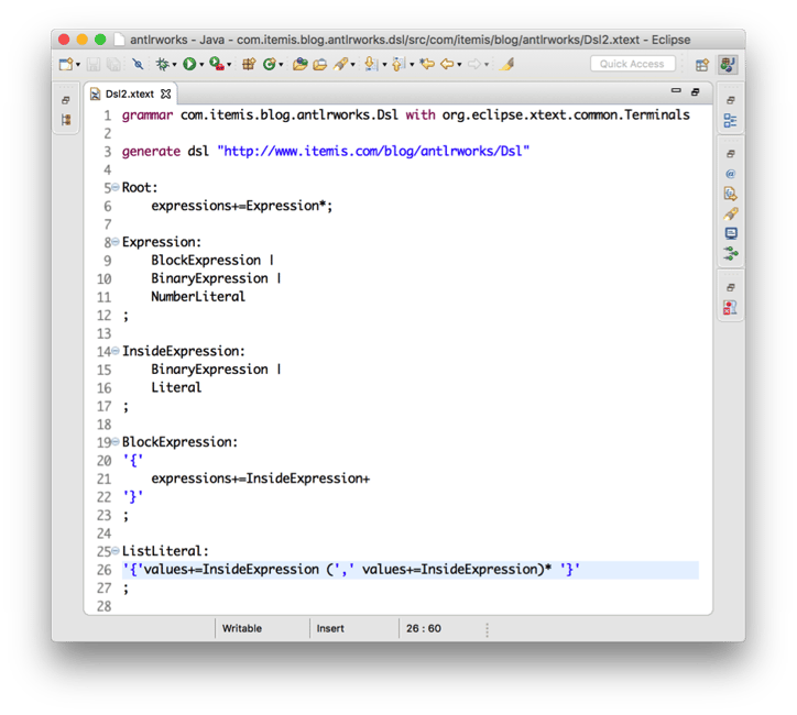 Debugging Xtext grammars – what to do when your language is ambiguous