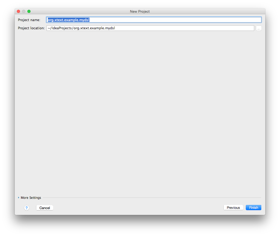 Get started with Xtext and IntelliJ IDEA in 5 Minutes