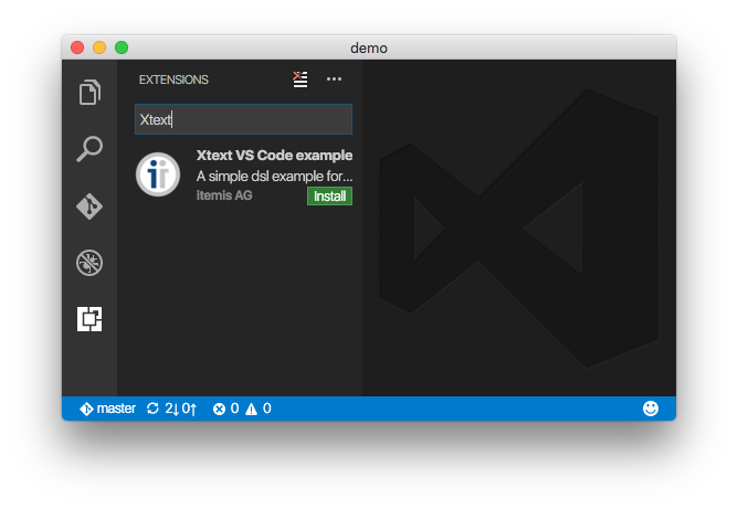 Integrating Xtext Language Server Support in Visual Studio Code
